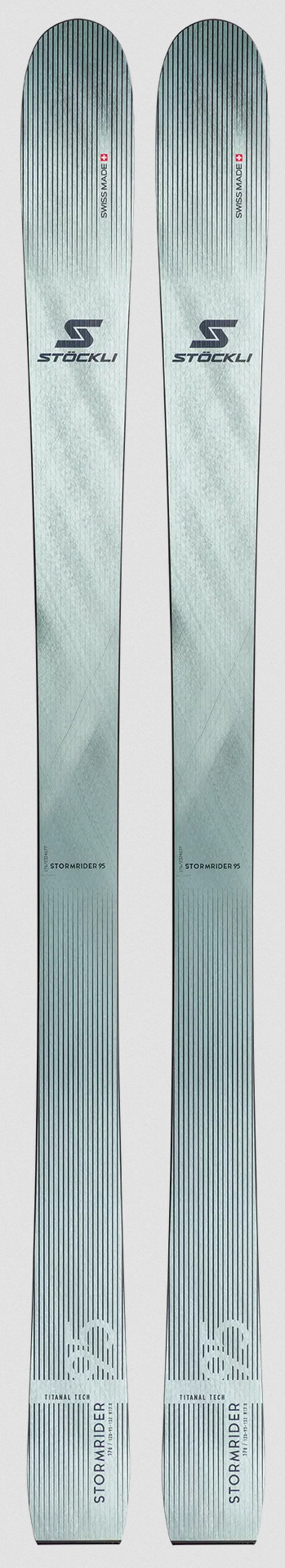 Stockli Stormrider 95 Flat Ski - Winter 2024/2025 | Equipe Sport